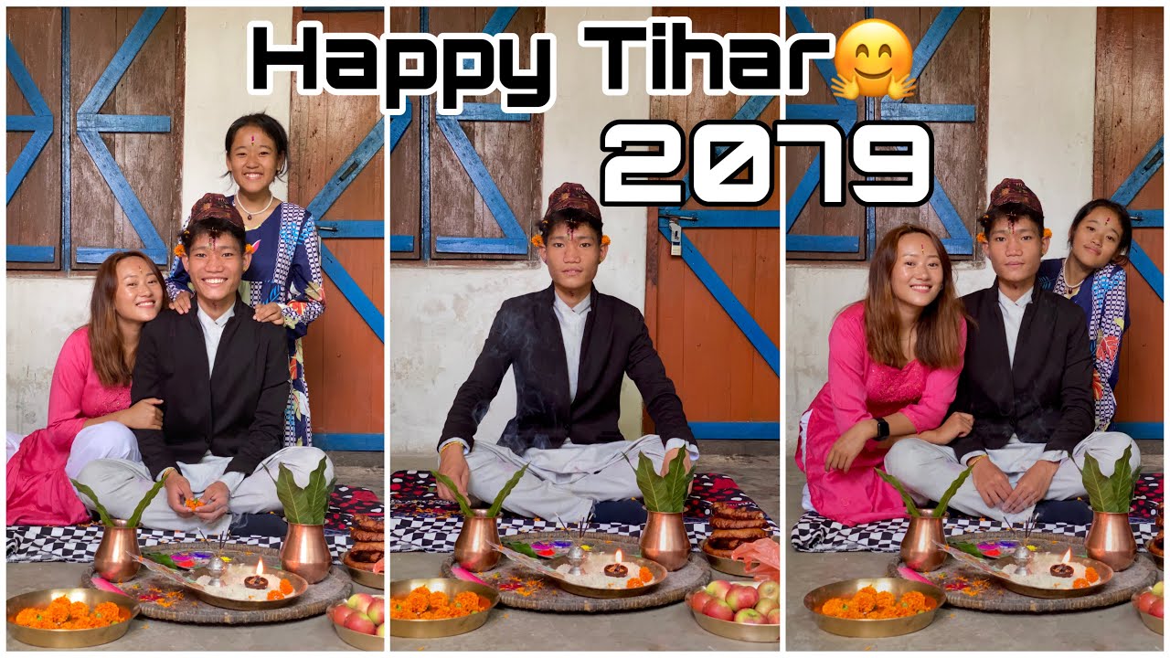 Tihar special🌸- Our Bhai/Dai Tika🥰 || with my brother and sister ...