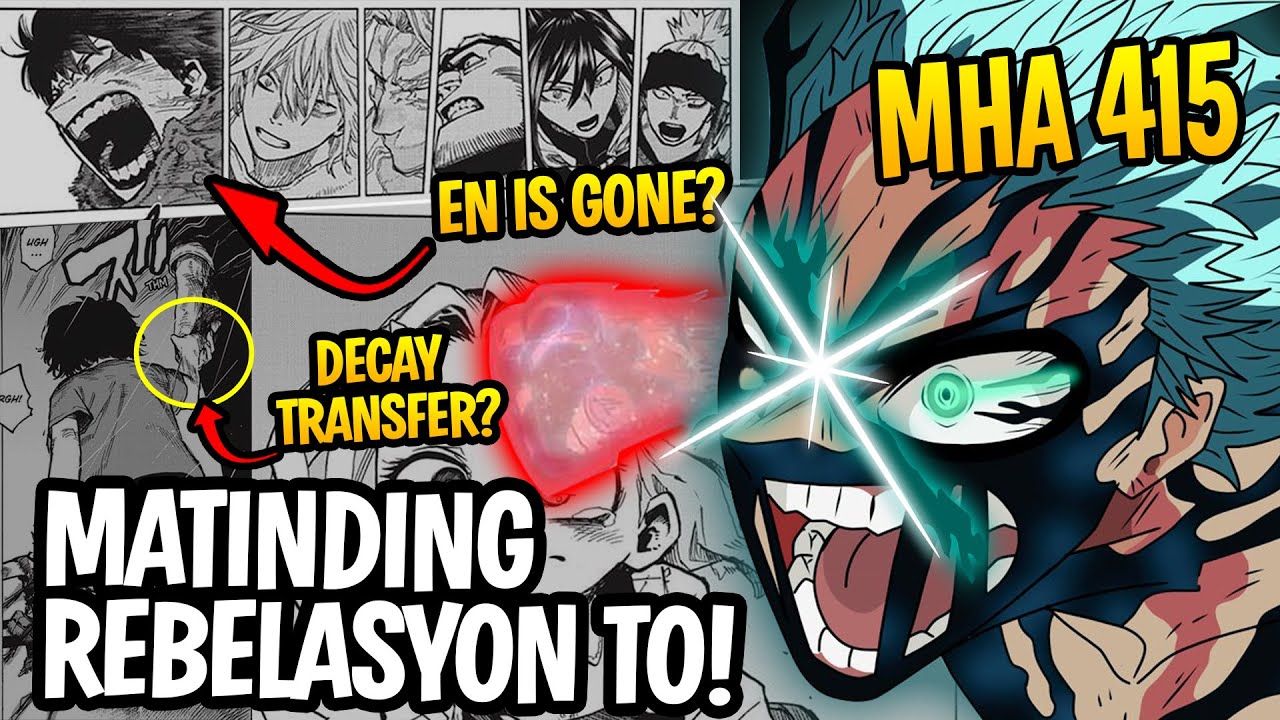 DEKU OVERLAY, SUSUBUKANG PAKAWALAN LAHAT ANG QUIRKS NYA | MHA Chapter ...