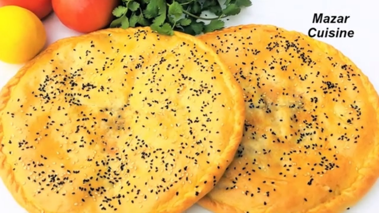 Naan Pyaz & Kachaloo نان پیازی و‌کچالو Stuffed Potato Onion Naan Recipe ...