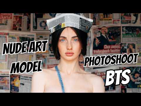 Nude Art Photoshoot BTS: The \