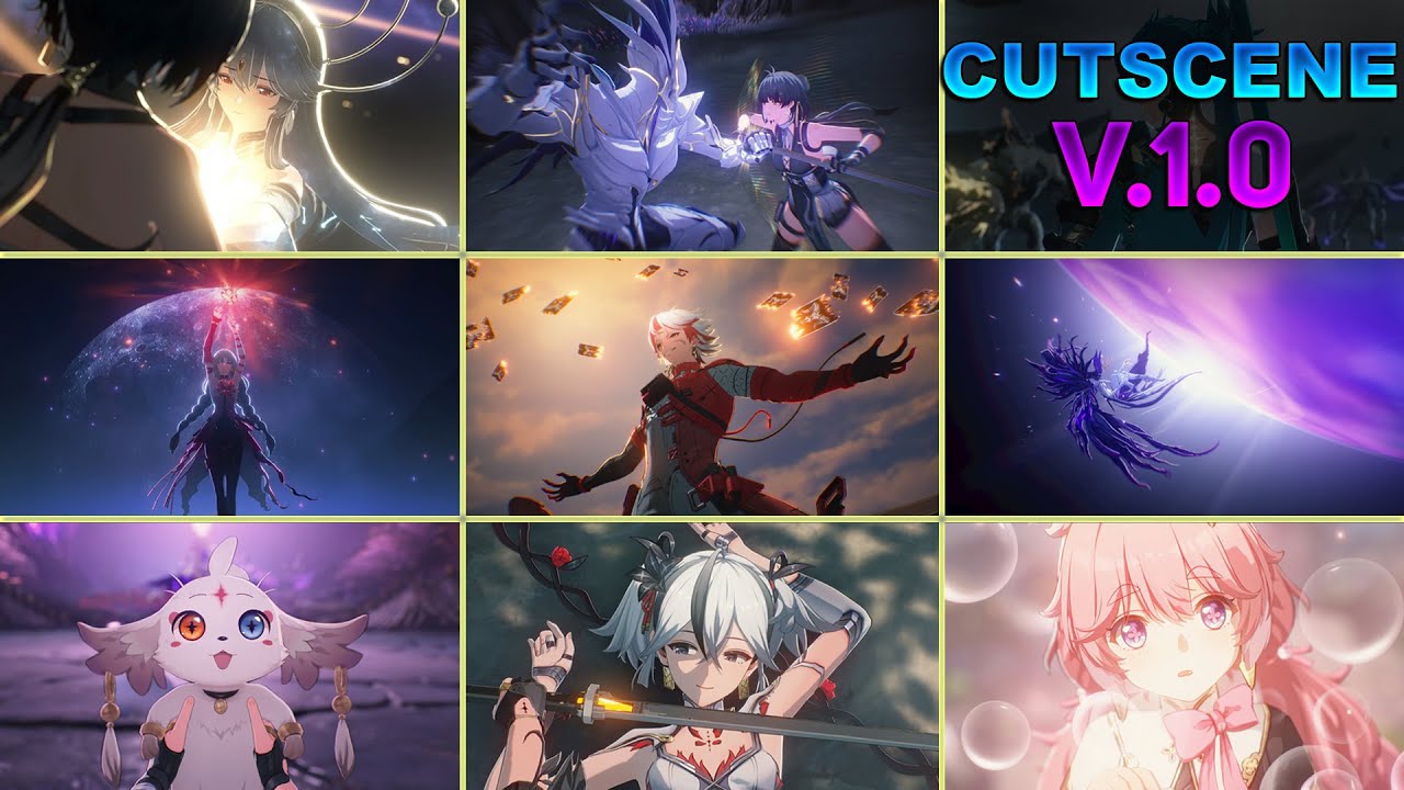 All Epic Cutscene Of Wuthering Waves V.1.0 | Main Story Quest WuWa - YouTube