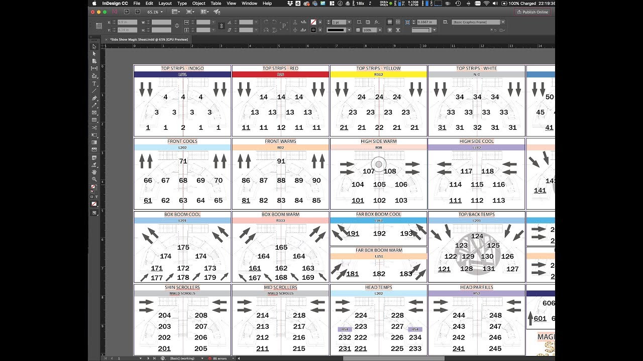 Magic Sheets - Adobe InDesign - YouTube