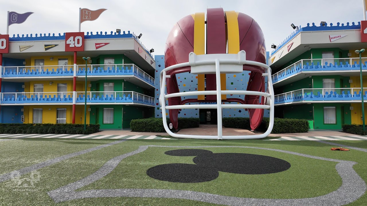 Disney's All-Star Sports Resort Walkthrough Tour [4K] Walt Disney World ...