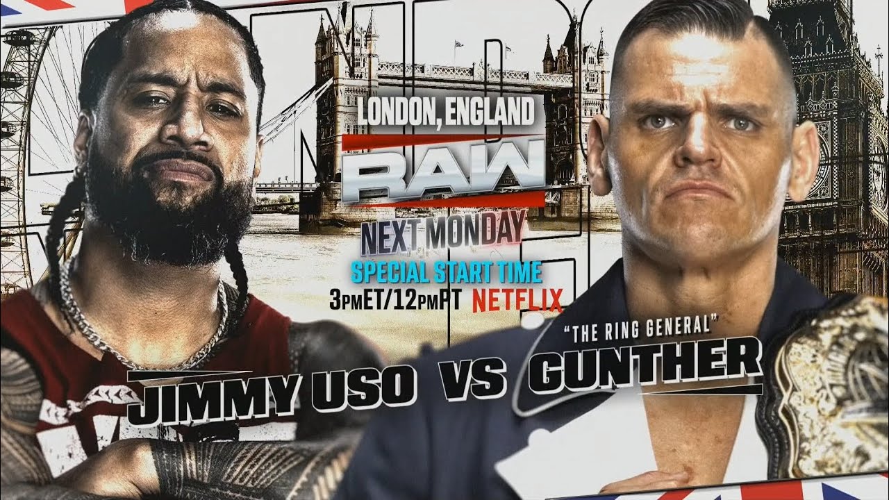 Jimmy Uso vs Gunther (2/2): Raw, Mar. 31, 2025 - YouTube