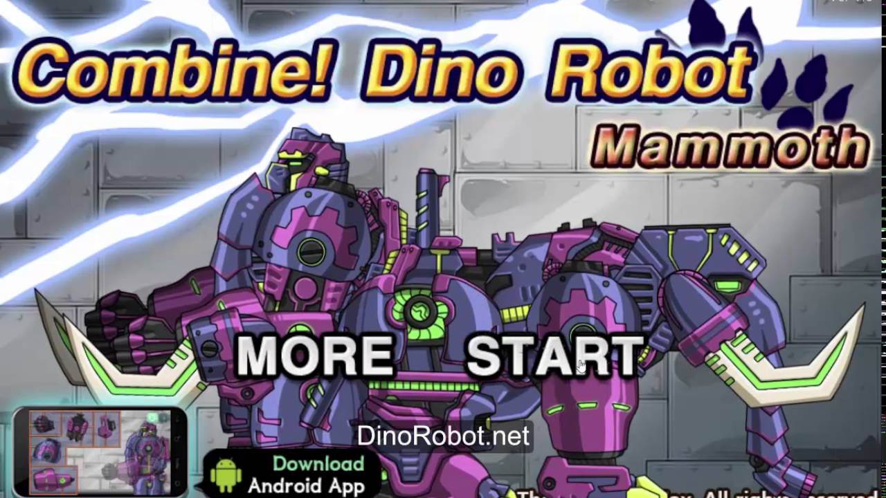 Dino Robot Mammoth - YouTube