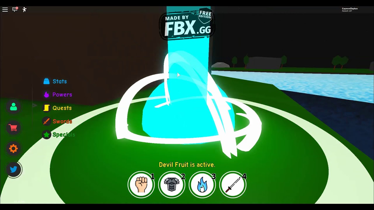 RUMBLE RUMBLE FRUIT TROLLING IN ANIME FIGHTING SIMULATOR ROBLOX - YouTube