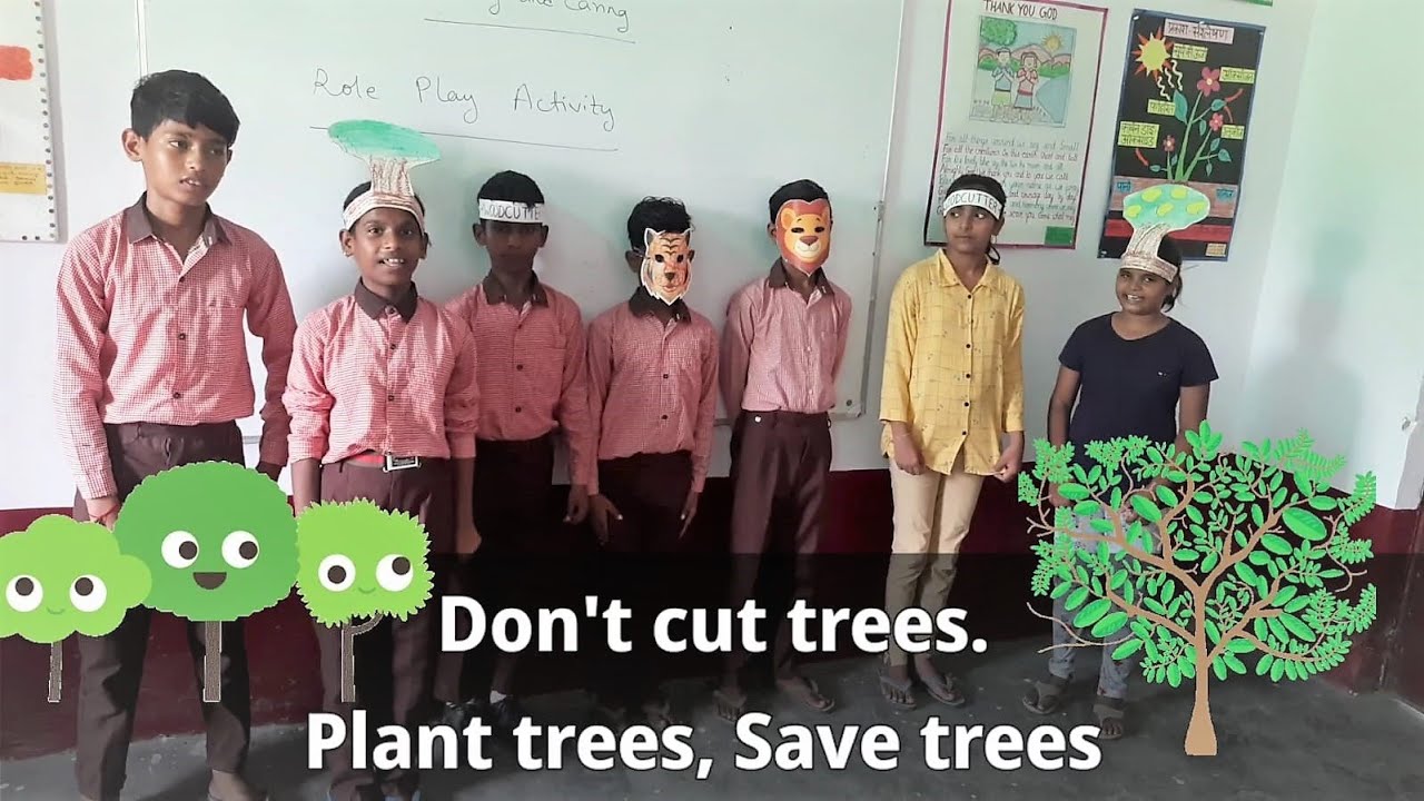 English - Role Play Activity| Skit | Sharing and Caring | Class 6 - YouTube