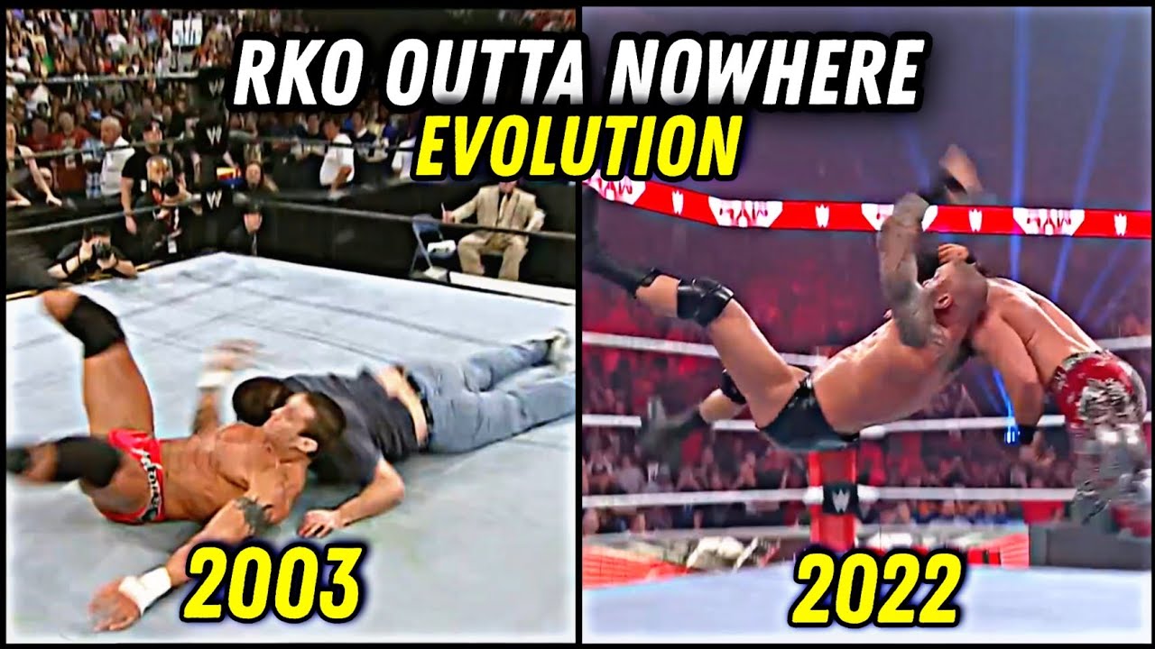 The Evolution of Randy orton's RKO (2003-2022) - YouTube