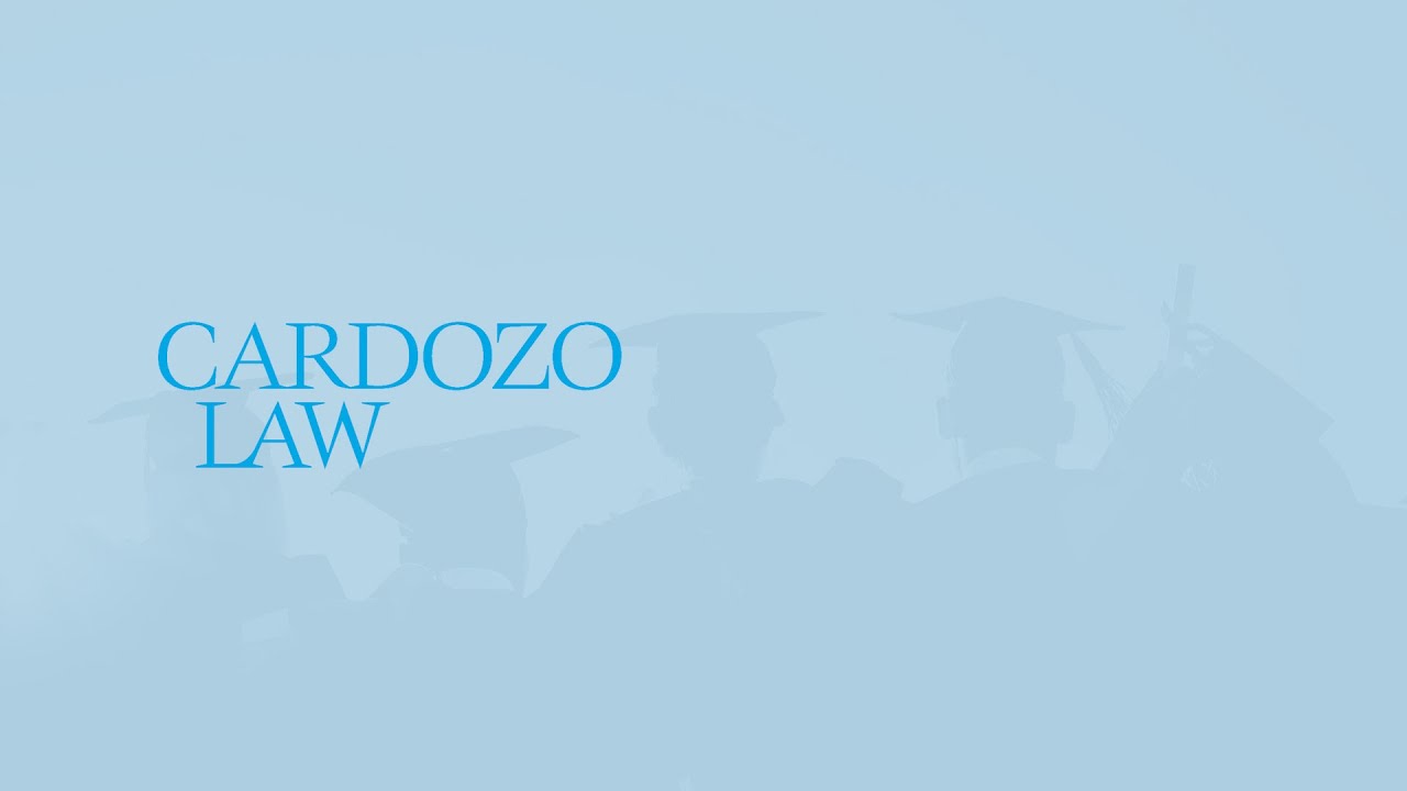 Cardozo School of Law - Virtual Ceremony - YouTube