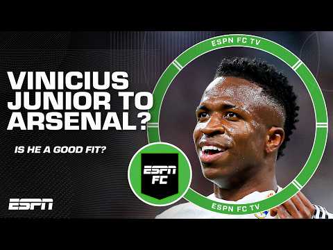 Vinicius Junior to ARSENAL? 👀 Should he leave Real Madrid? | ESPN FC