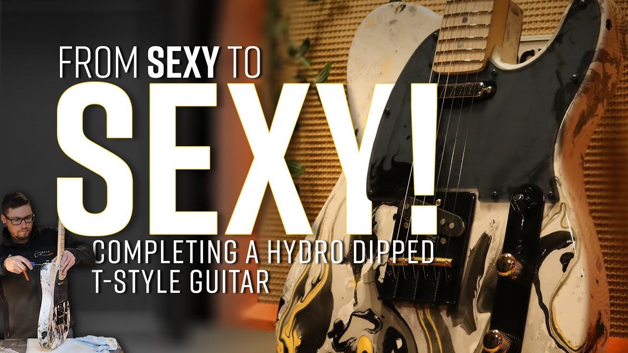 Hydro Dipped Guitar Finishing & Commission | It LIVES! - YouTube