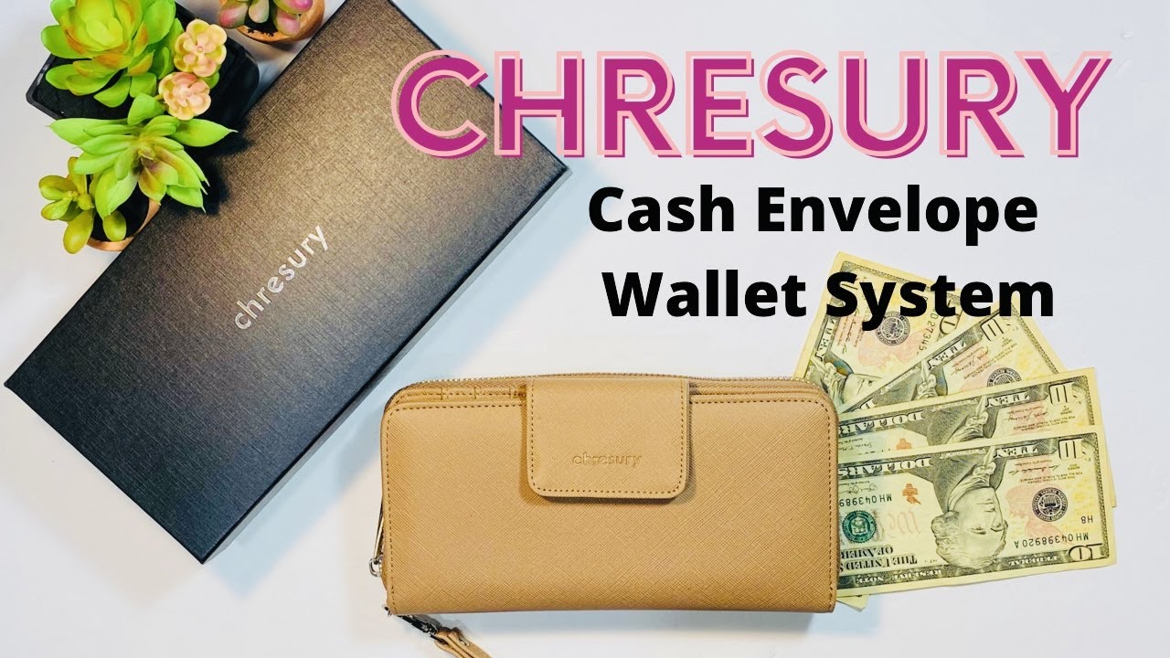 NEW CHRESURY CASH ENVELOPE WALLET SYSTEM REVIEW | BEIGE BLUSH - YouTube