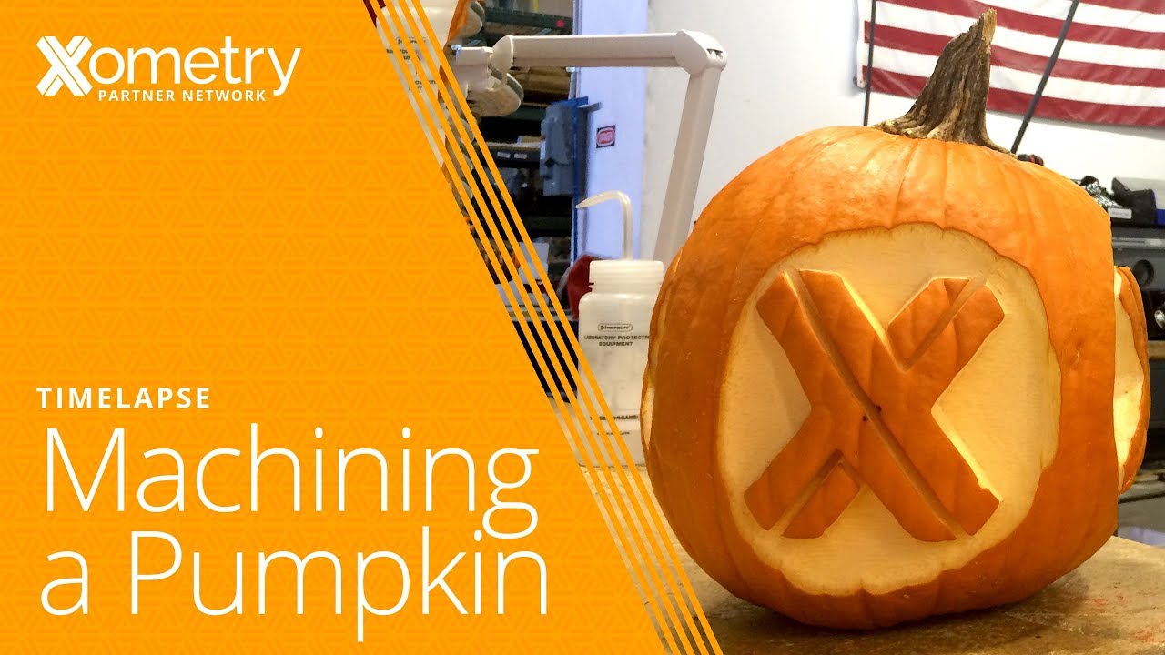 Timelapse: Machining a Pumpkin - YouTube