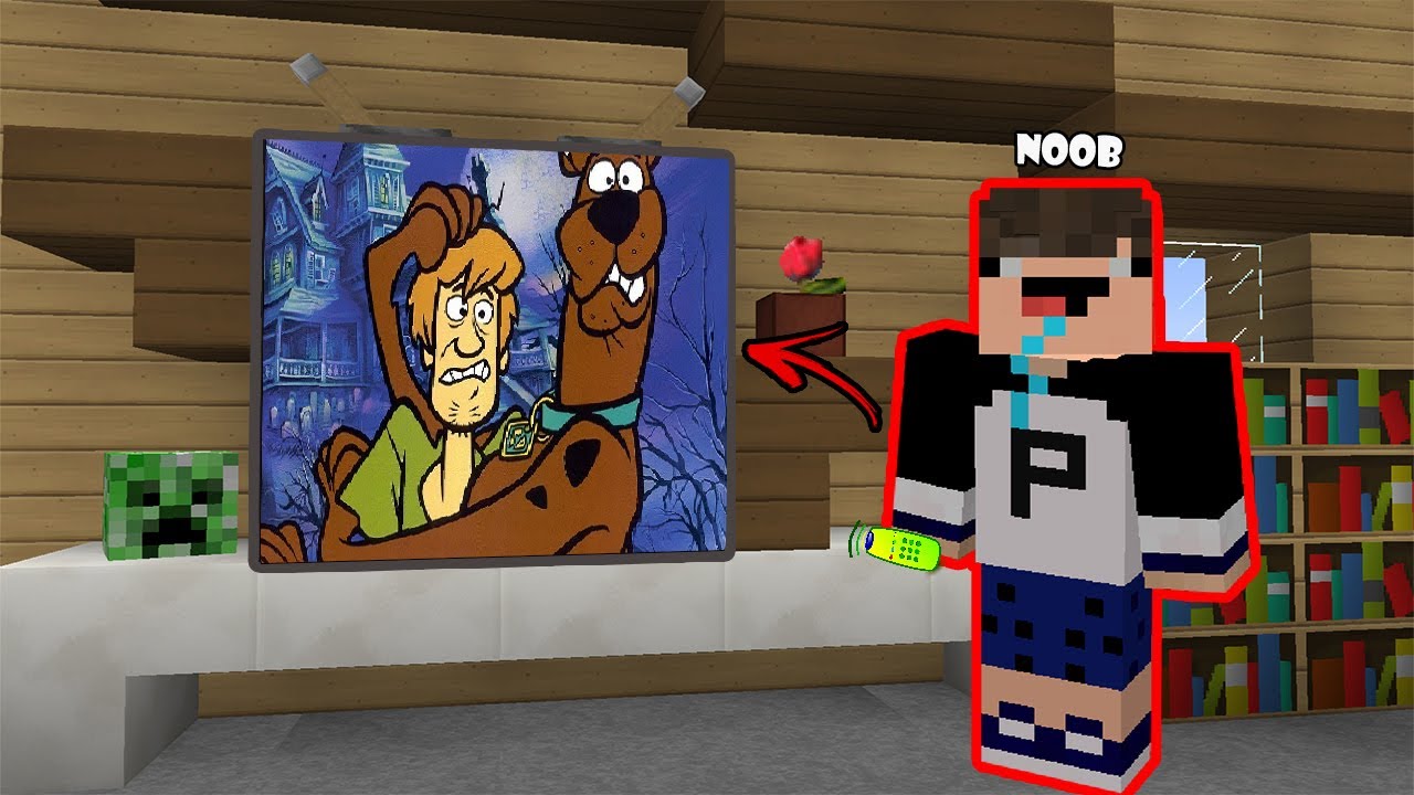 Minecraft: NOOB VS SCOOBY-DOO !? - YouTube