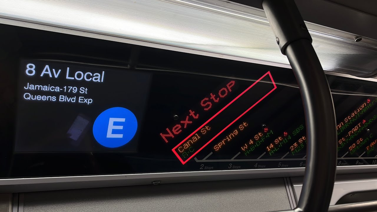 NYC Subway: R160 (E) Train Full Ride: World Trade Center - Jamaica-179 ...