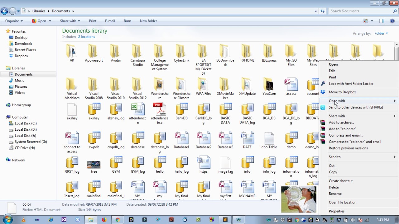 Color input type in html || color input in html || color input in html5 ...