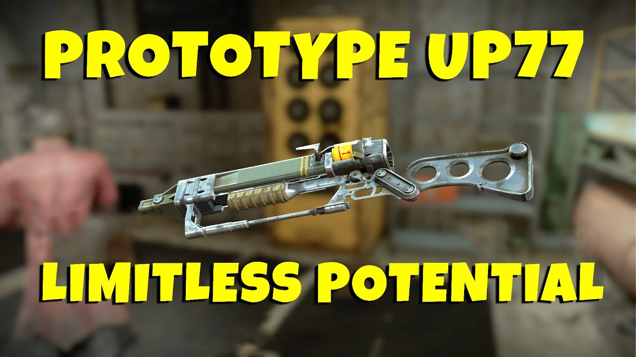 Fallout 4 Unique Weapons - Prototype UP77 "Limitless Potential ...