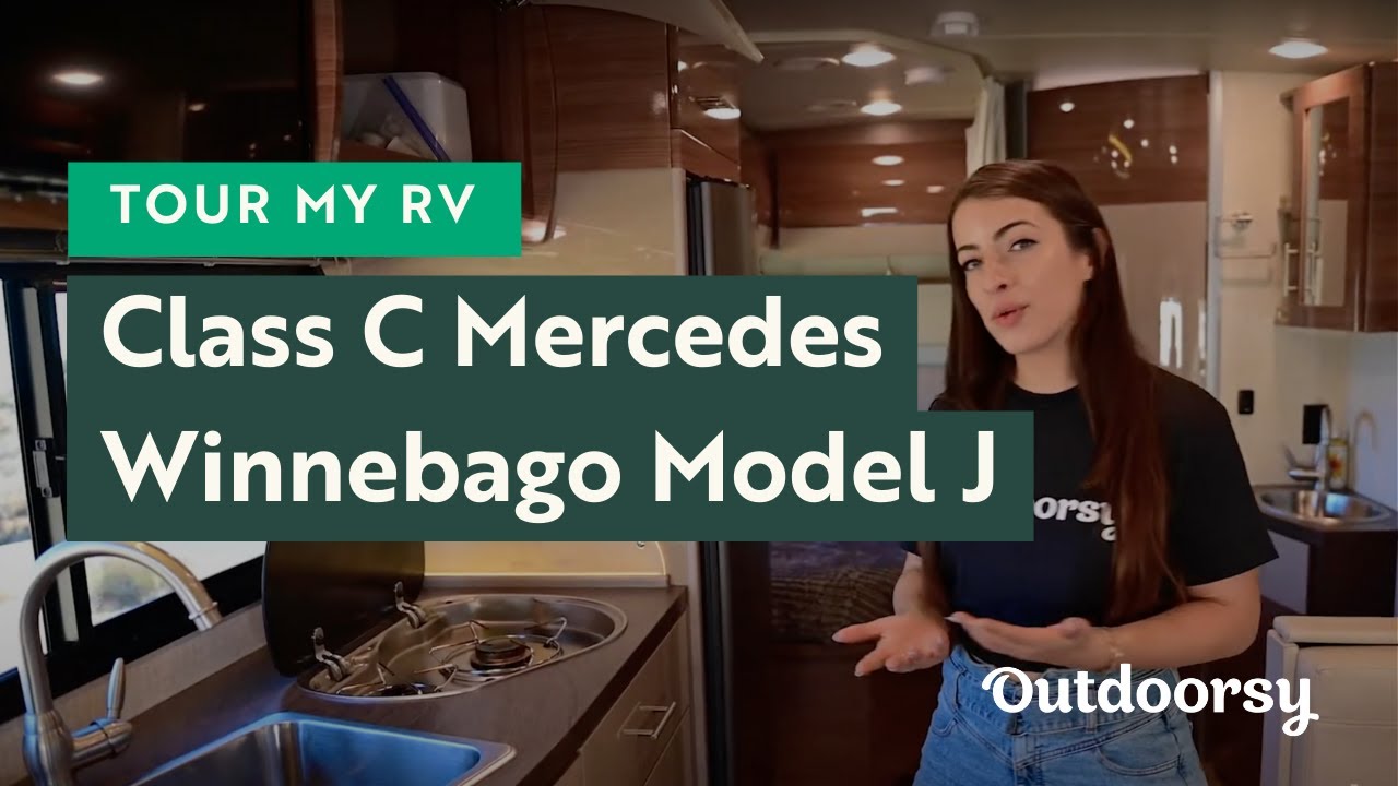 Tour My RV: Class C Mercedes Winnebago, Model J with Nika Schneyder ...