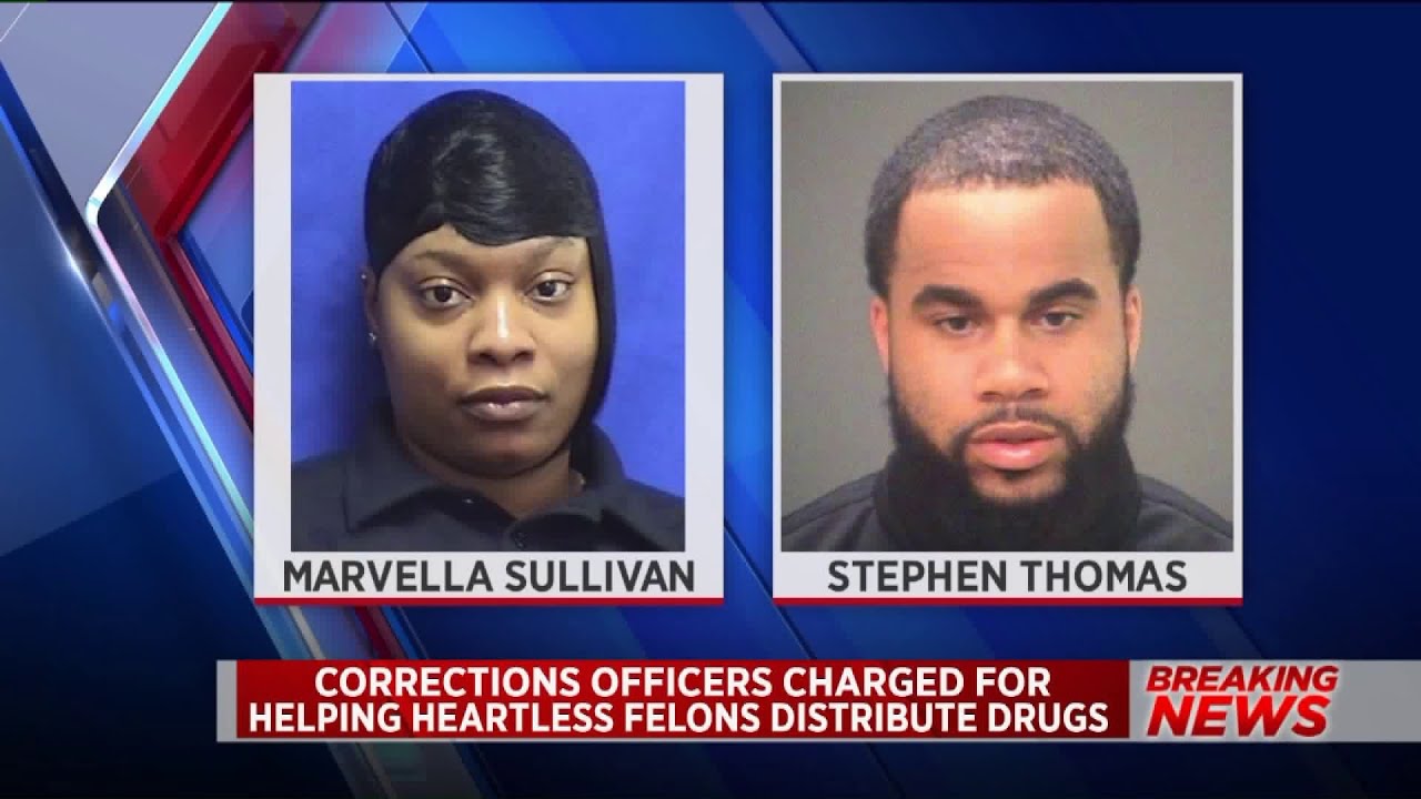 Corrections officers charged with helping Heartless Felon in jail - YouTube