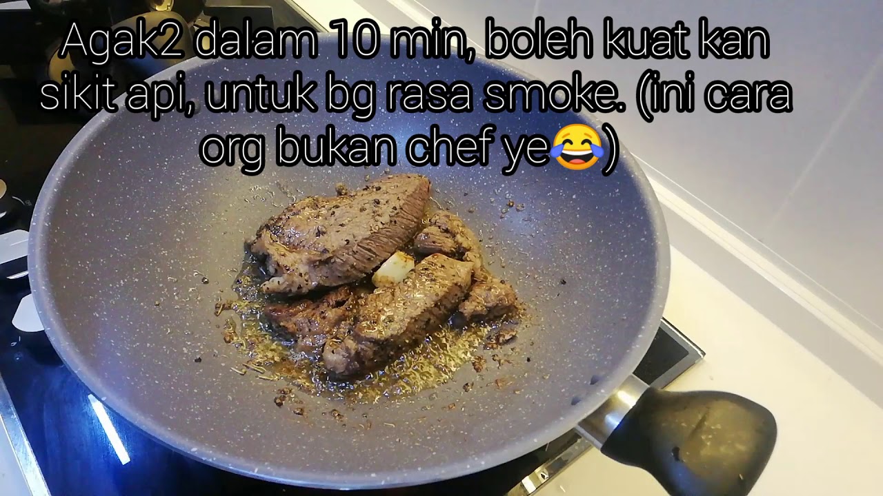 Resepi Beef Steak Mudah - YouTube