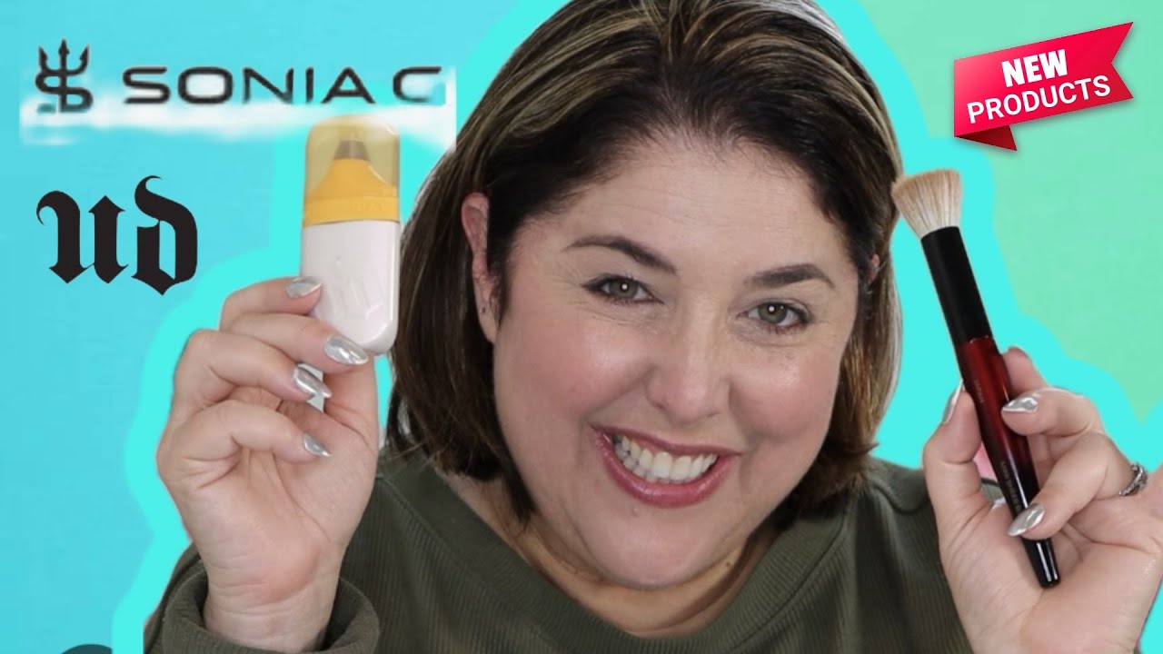 New! URBAN DECAY Face Bond Luminizer! SONIA G Mini Sheer Buffer! - YouTube