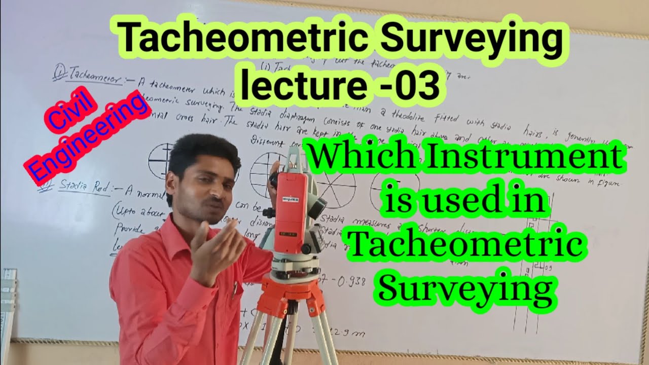 Which Instrument is used in Tacheometric Surveying ! lectures -03 ...
