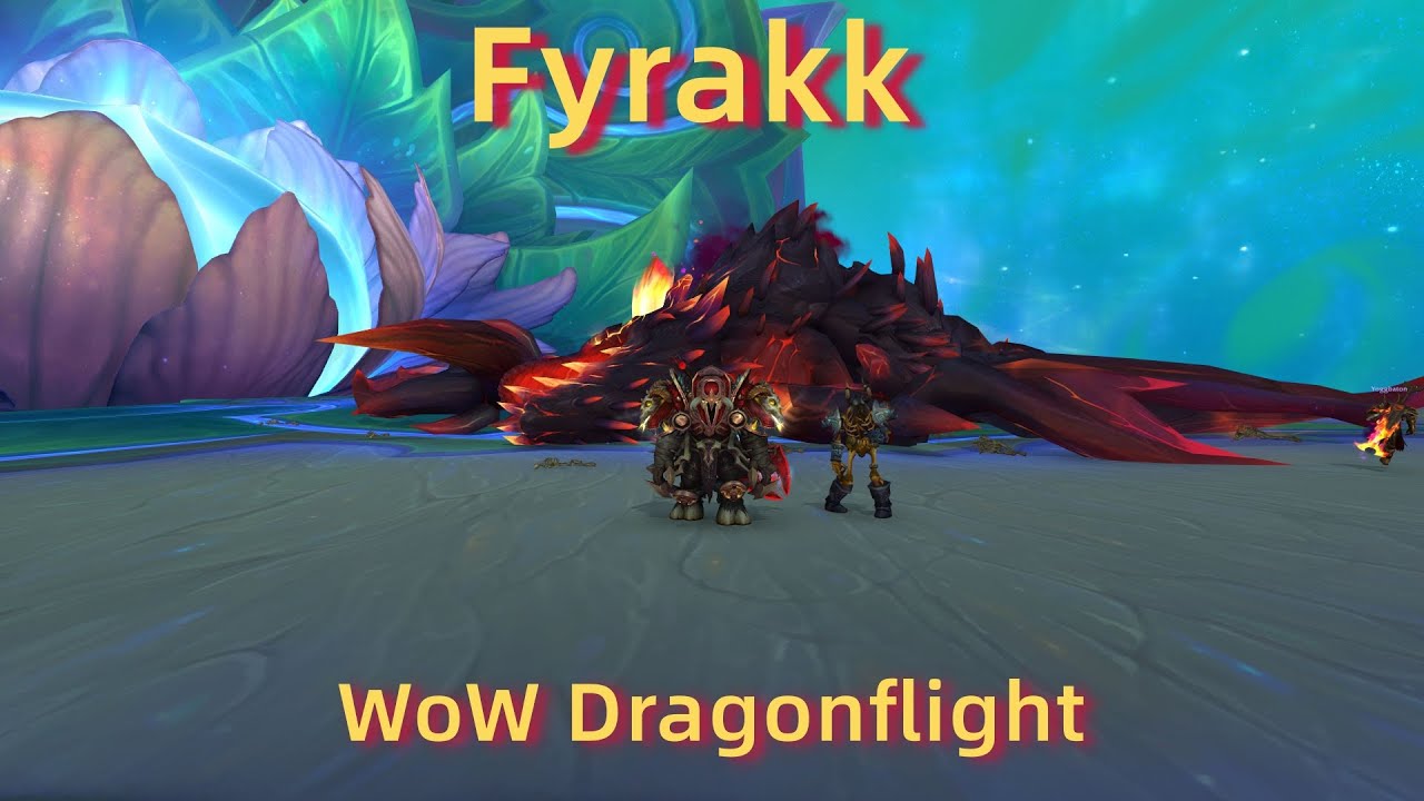 Fyrakk/Normal Amirdrassil Raid/Unholy DK Gameplay--WoW Dragonflight 4K ...
