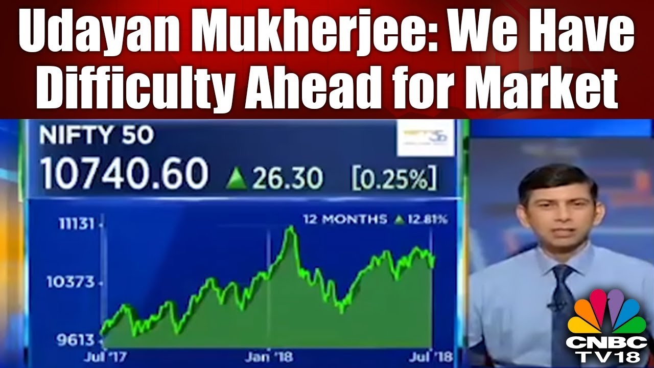 Udayan Mukherjee: We Have Difficulty Ahead for Market | CNBC TV18 - YouTube