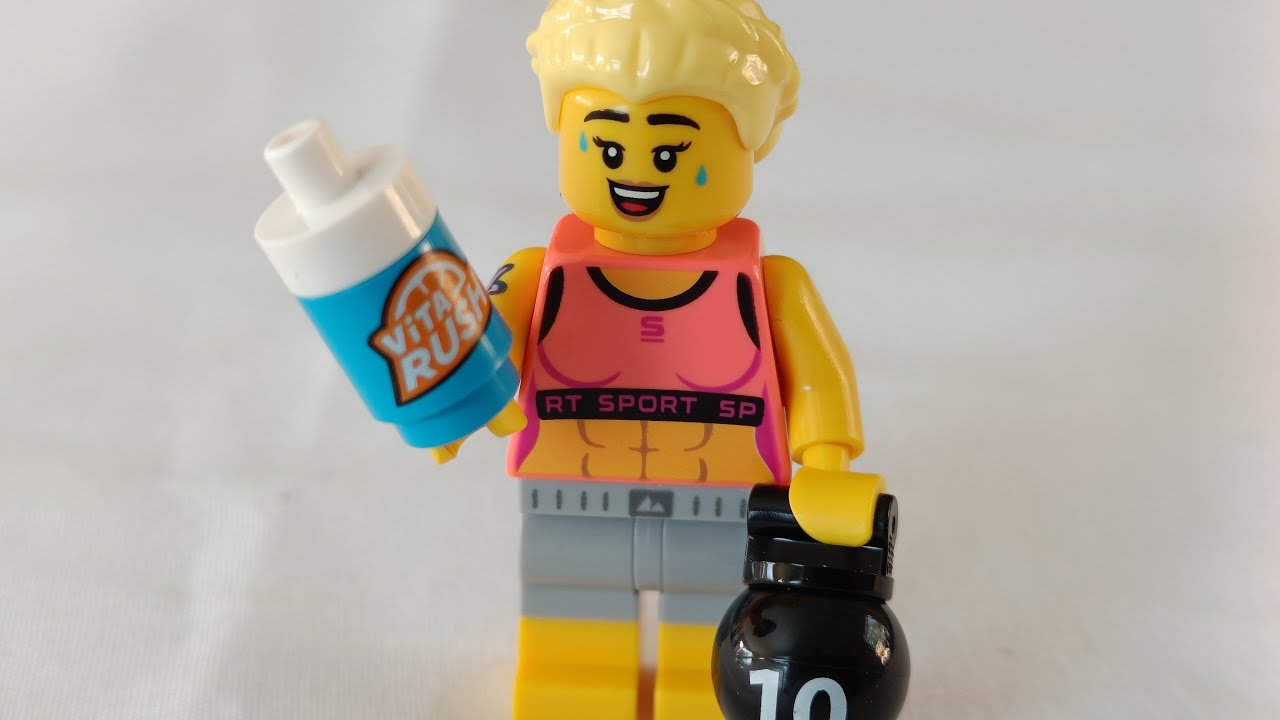 Lego minifigures series 25 #71045: Fitness Instructor - YouTube