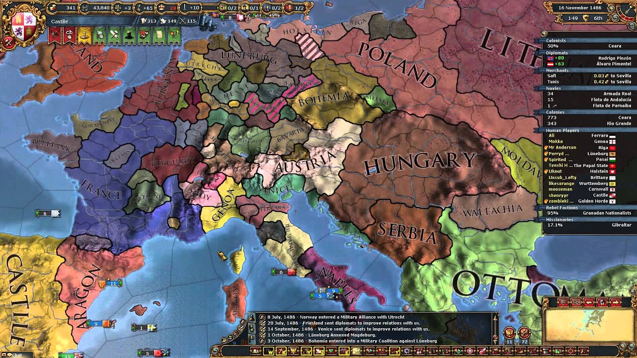 How to war europa universalis 5 - gaispain