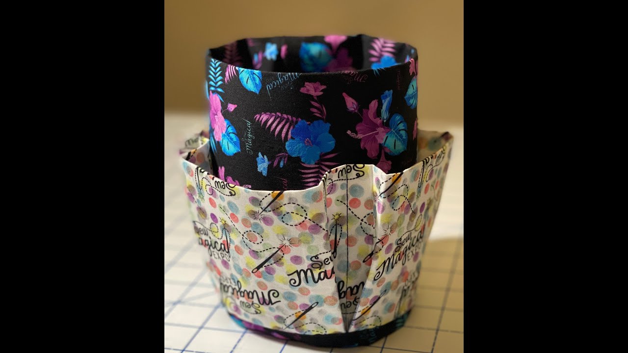 Can Can Pattern -How to fold the pleats - YouTube