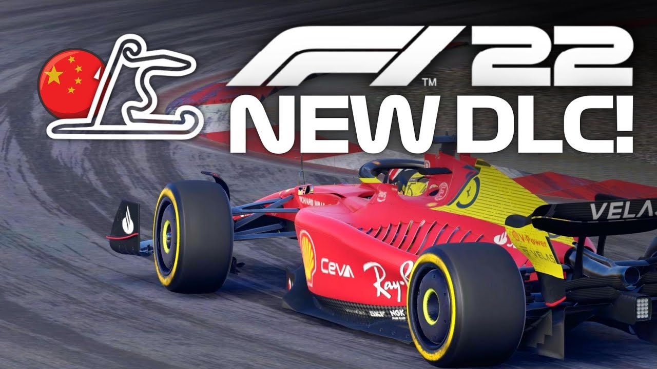 *NEW* F1 22 DLC TRACK CHINA 100% RACE & FERRARI LIVERY! - YouTube