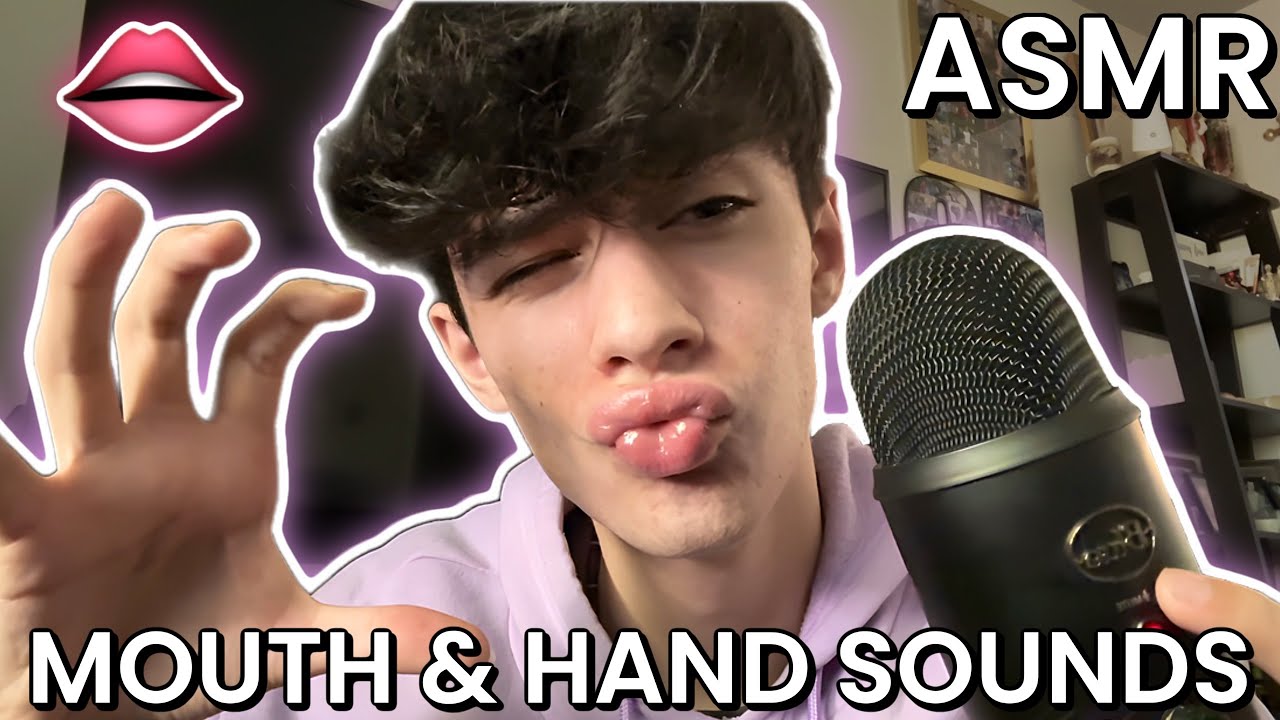 *ASMR* MOUTH & HAND SOUNDS + visual triggers (MAX SENSITIVITY) 👄 - YouTube