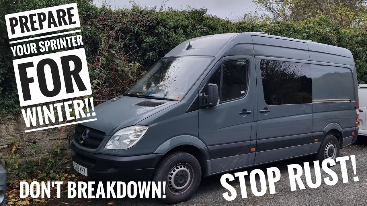 How To PREPARE A Mercedes SPRINTER For Winter!!! - YouTube