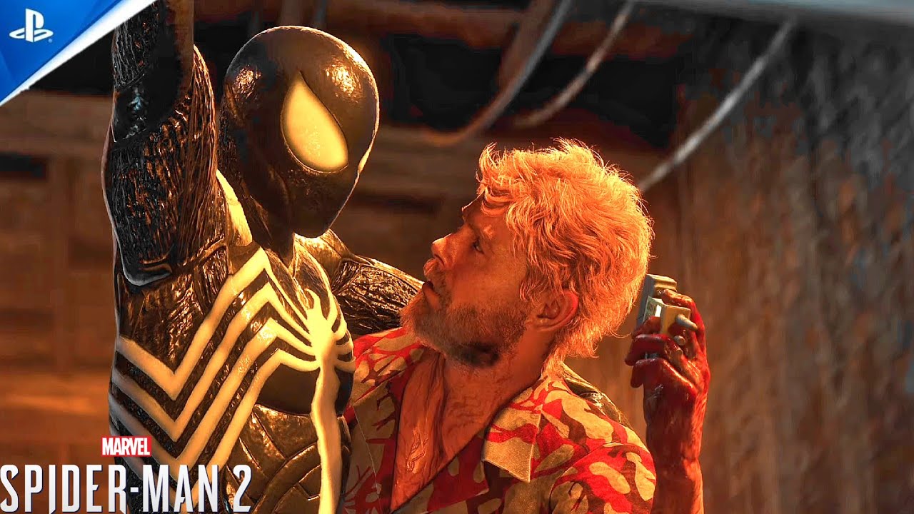 Marvel Spider-Man Peter's Black Suit Stops Wraith From Killing Carnage ...