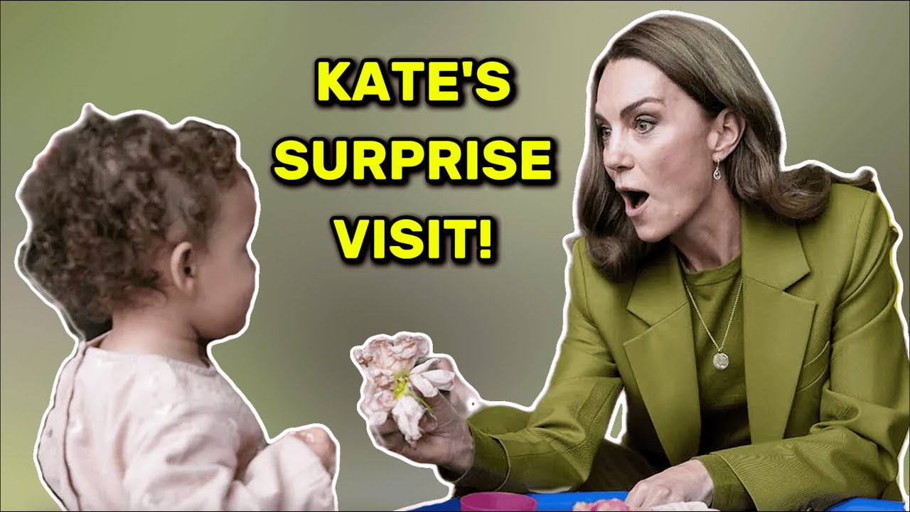 Princess Catherine Plays with Children in Adorable Surprise Trip! - YouTube
