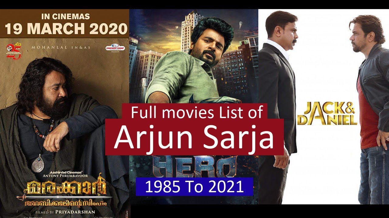Arjun Sarja Full Movies List | All Movies of Arjun Sarja - YouTube