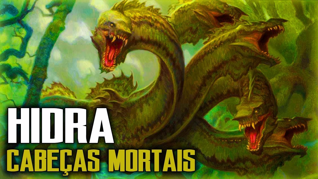 Hidra de Lerna e suas várias cabeças - MITOLOGIA GREGA - YouTube