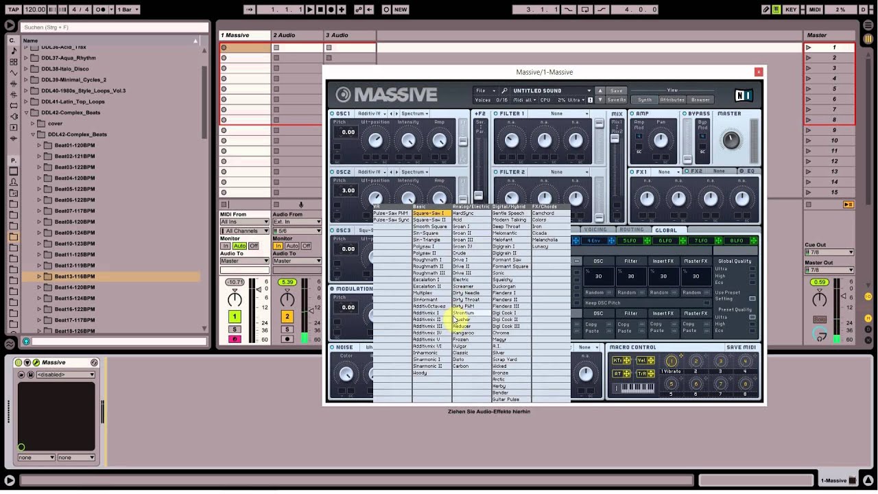 TUTORIAL #1: How to make a Deep House synth / chord (NI Massive) - YouTube