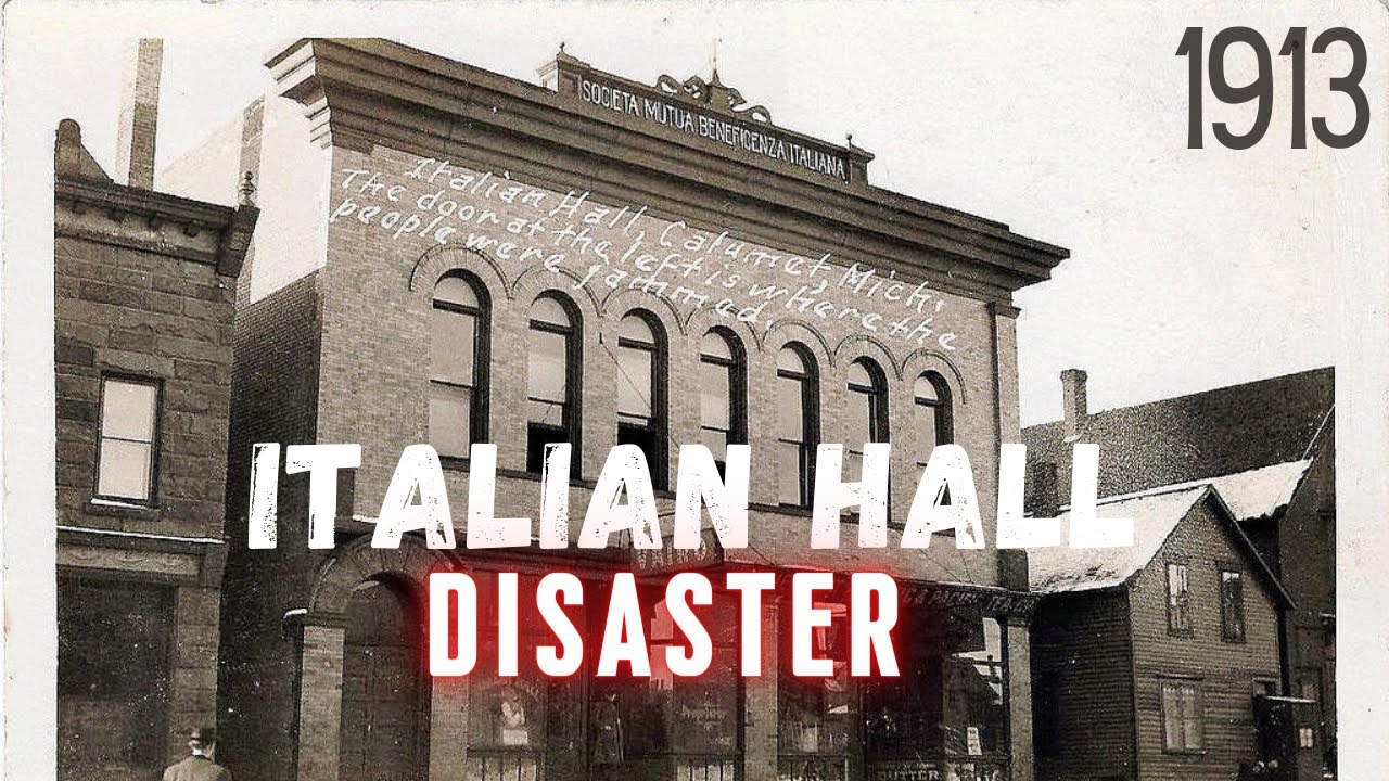 Italian Hall Disaster 1913 | Footprints of Stampede Disaster - YouTube