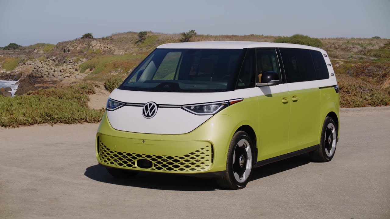 2025 Volkswagen ID. Buzz Design Preview in Pomelo Yellow - YouTube