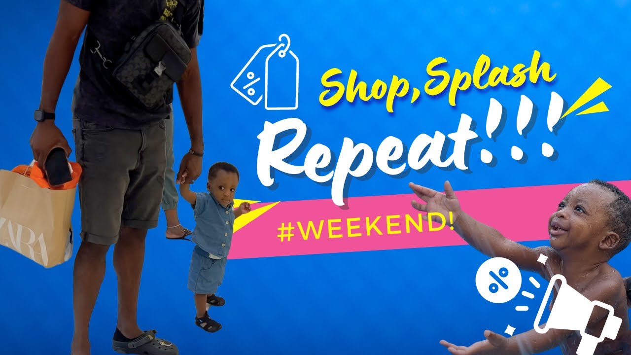 Kai's Super Fun Weekend: Mall Madness And Water Party Joy! #subscribe # ...