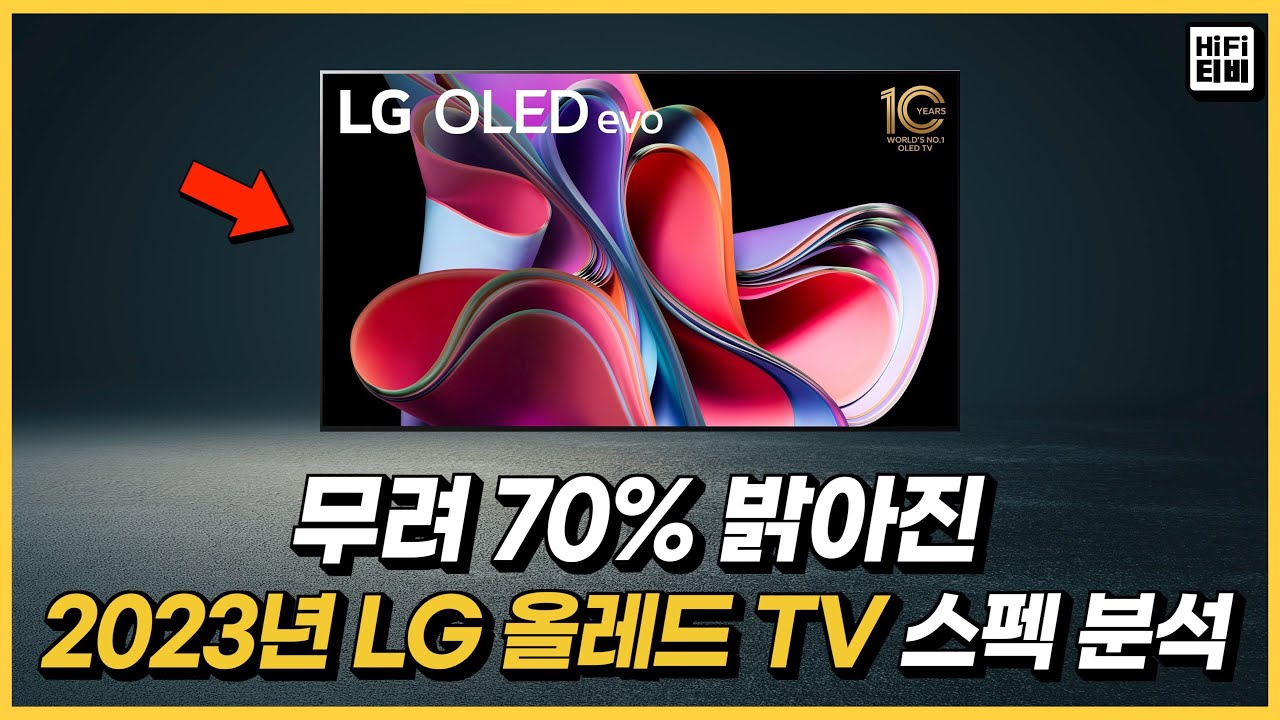 MLA로 무려 70% 밝아진 2023년 LG OLED TV 라인업, 스펙을 분석합니다. #CES2023 - YouTube