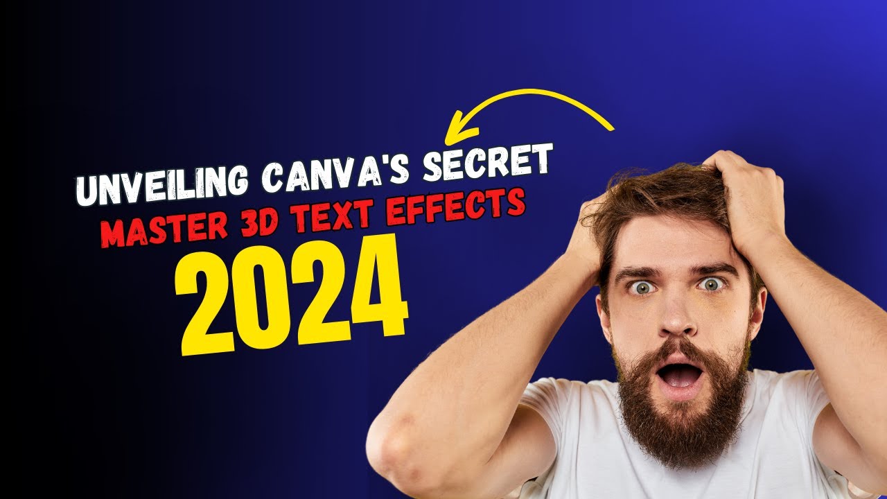 Unveiling Canvas Secre Master 3D Text Effects - YouTube