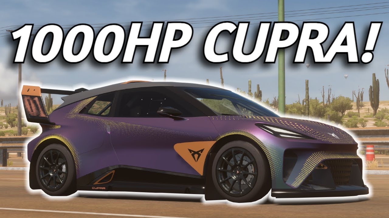 FORZA'S FASTEST EV!? | Forza Horizon 5 Cupra UrbanRebel Concept Car ...