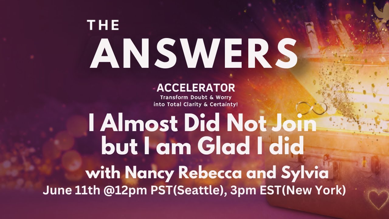 I Almost Did Not Join but Glad I Did! - YouTube