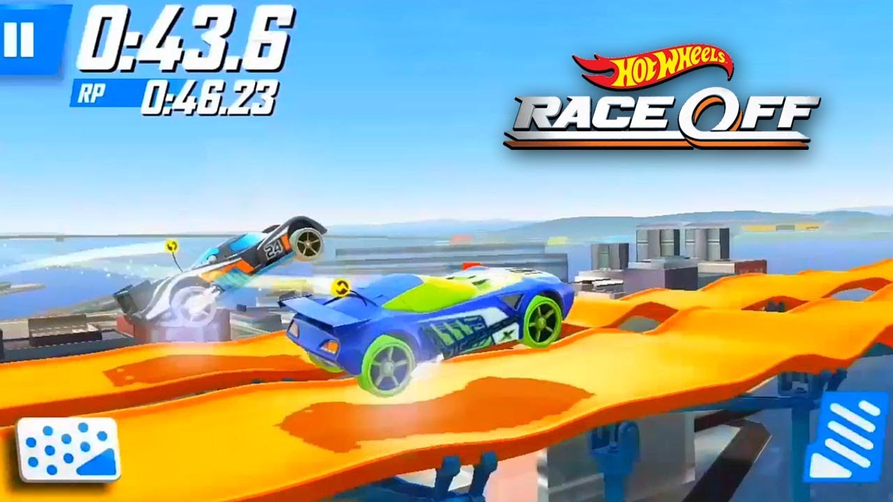 Hot Wheels Race OFF: NERVE HAMMER vs 24 OURS- Velocity // Gameplay ...