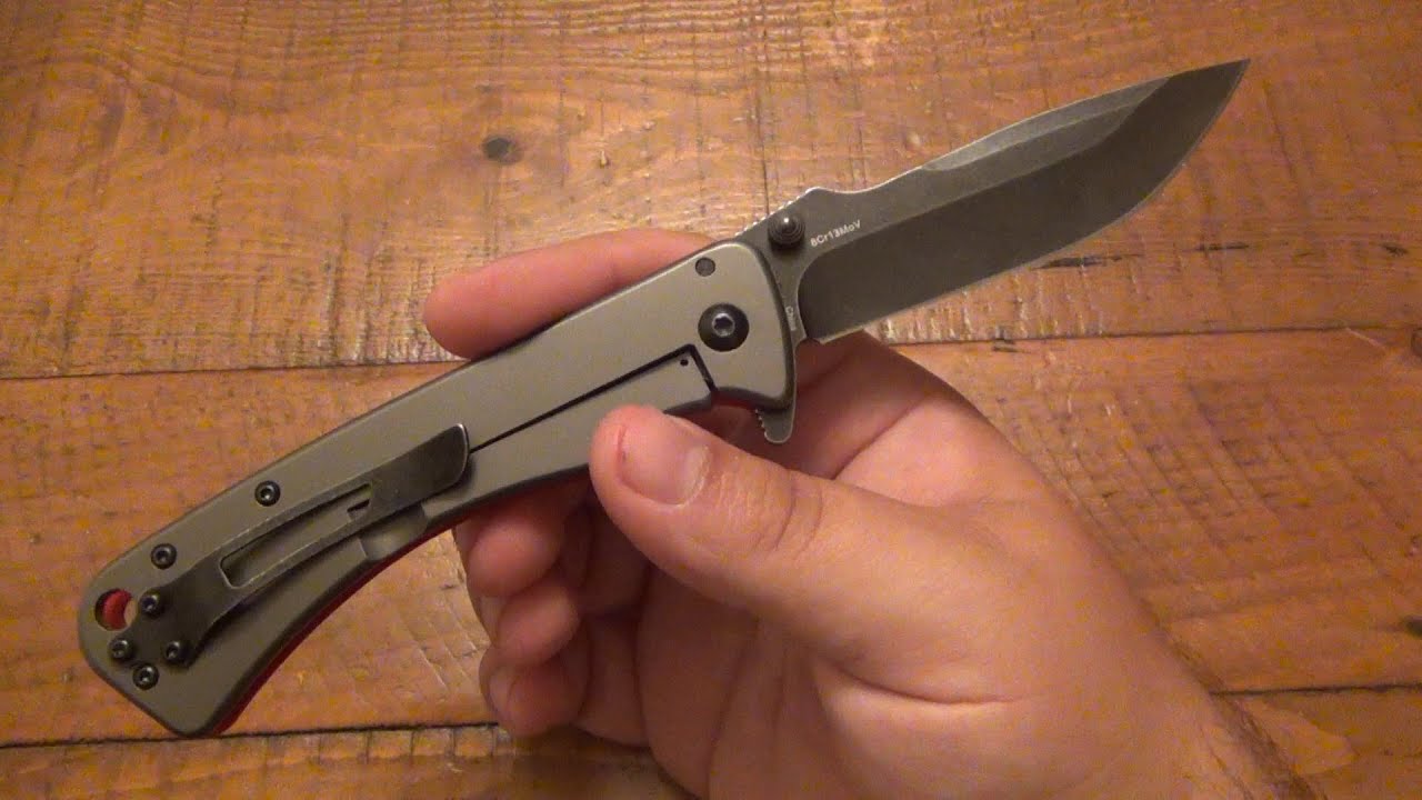 Knife Review : Outdoor Edge "Divide" Great Affordable EDC - YouTube