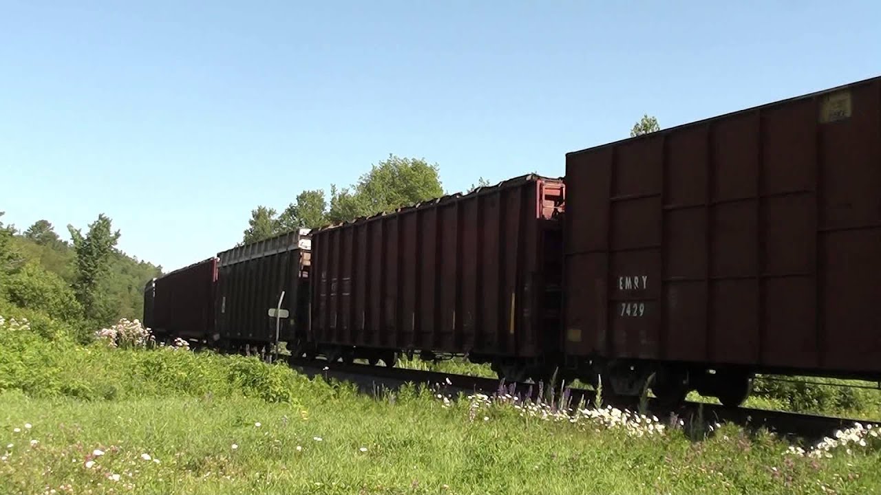 NB Southern Railway - 6200 East July 3, 2015 - YouTube