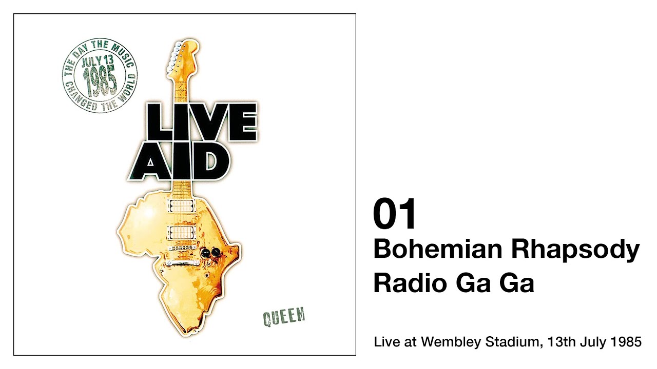 Bohemian Rhapsody, Radio Ga Ga - Queen at Live Aid (Live at Wembley ...